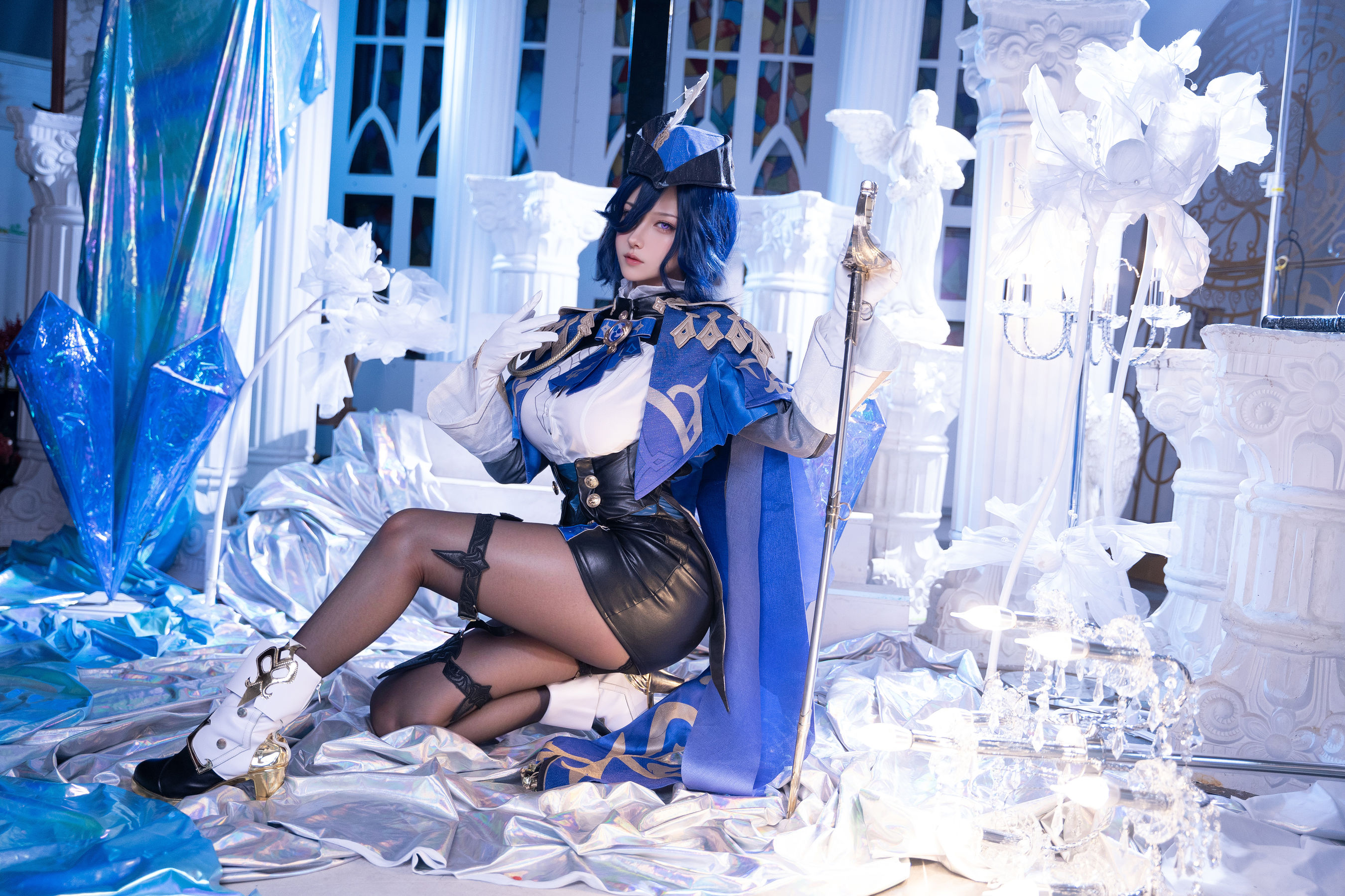 Seya-狮砸 - 久岐忍 克洛琳德 凌华/(21P)--美图316