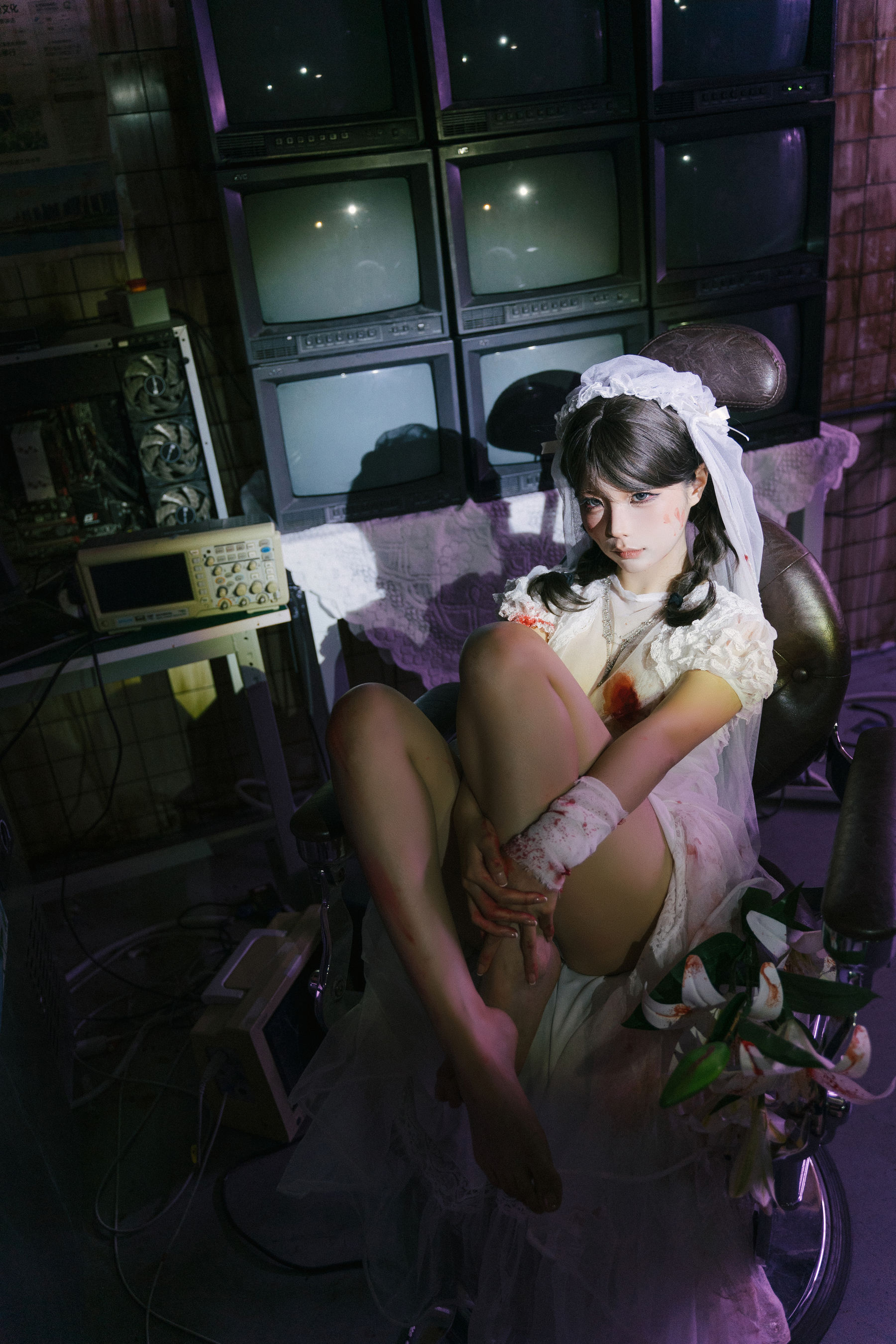 动漫博主蠢沫沫 - 废墟新娘/(133P)--美图316