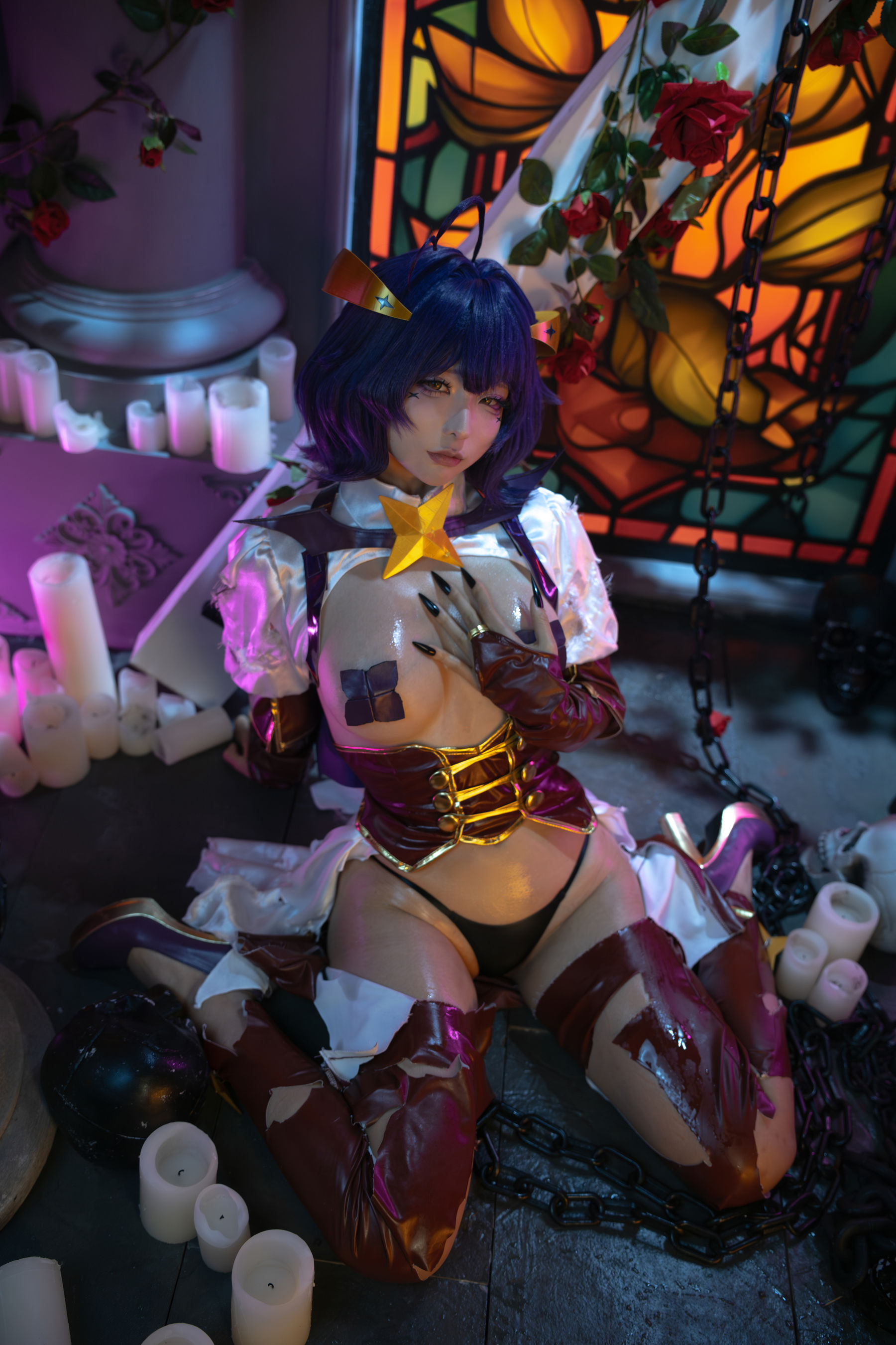 动漫博主蠢沫沫 - 柊舞缇娜/(71P)--美图316