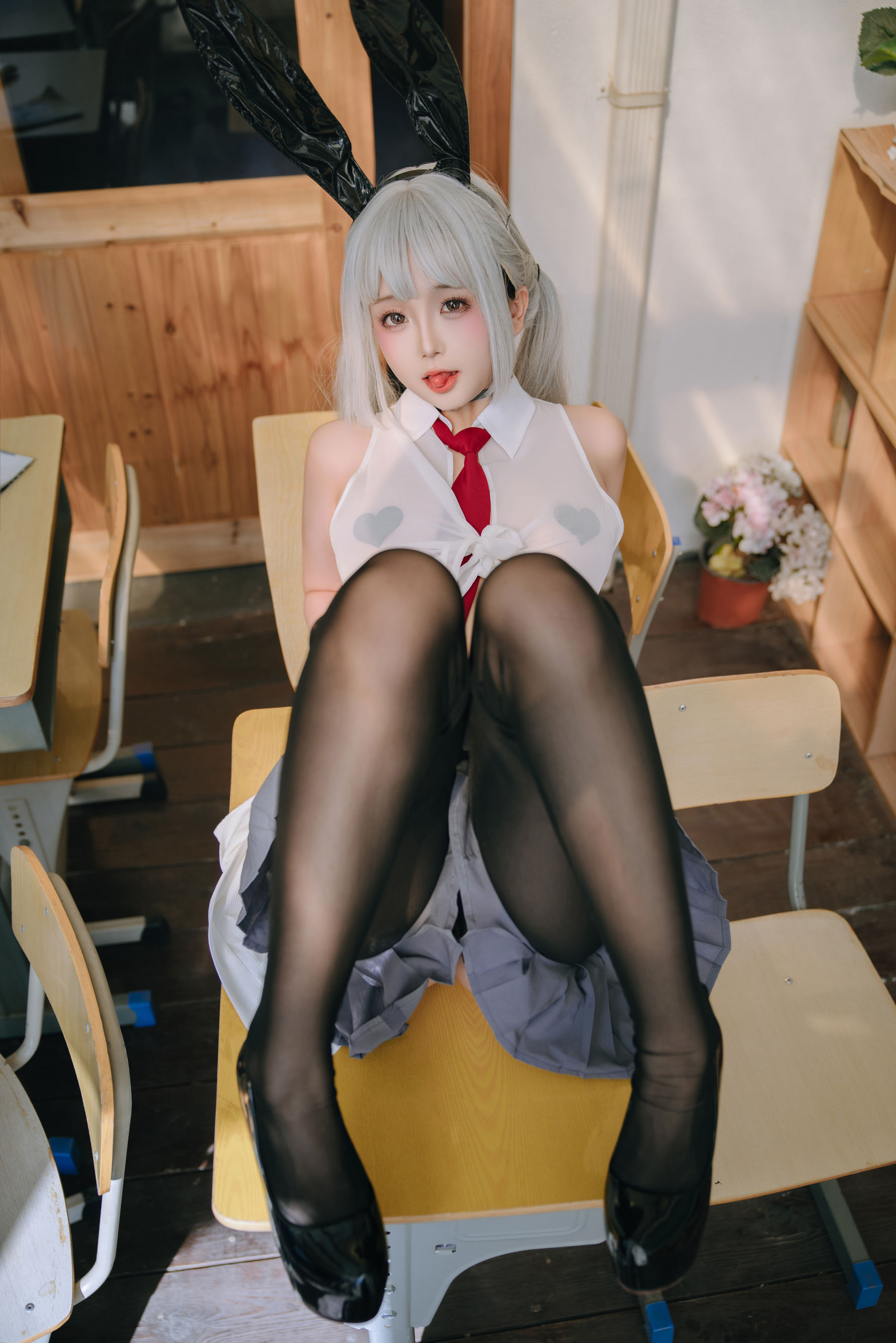 Cosplay 日奈娇 - 叛逆少女JK/(106P)--美图316