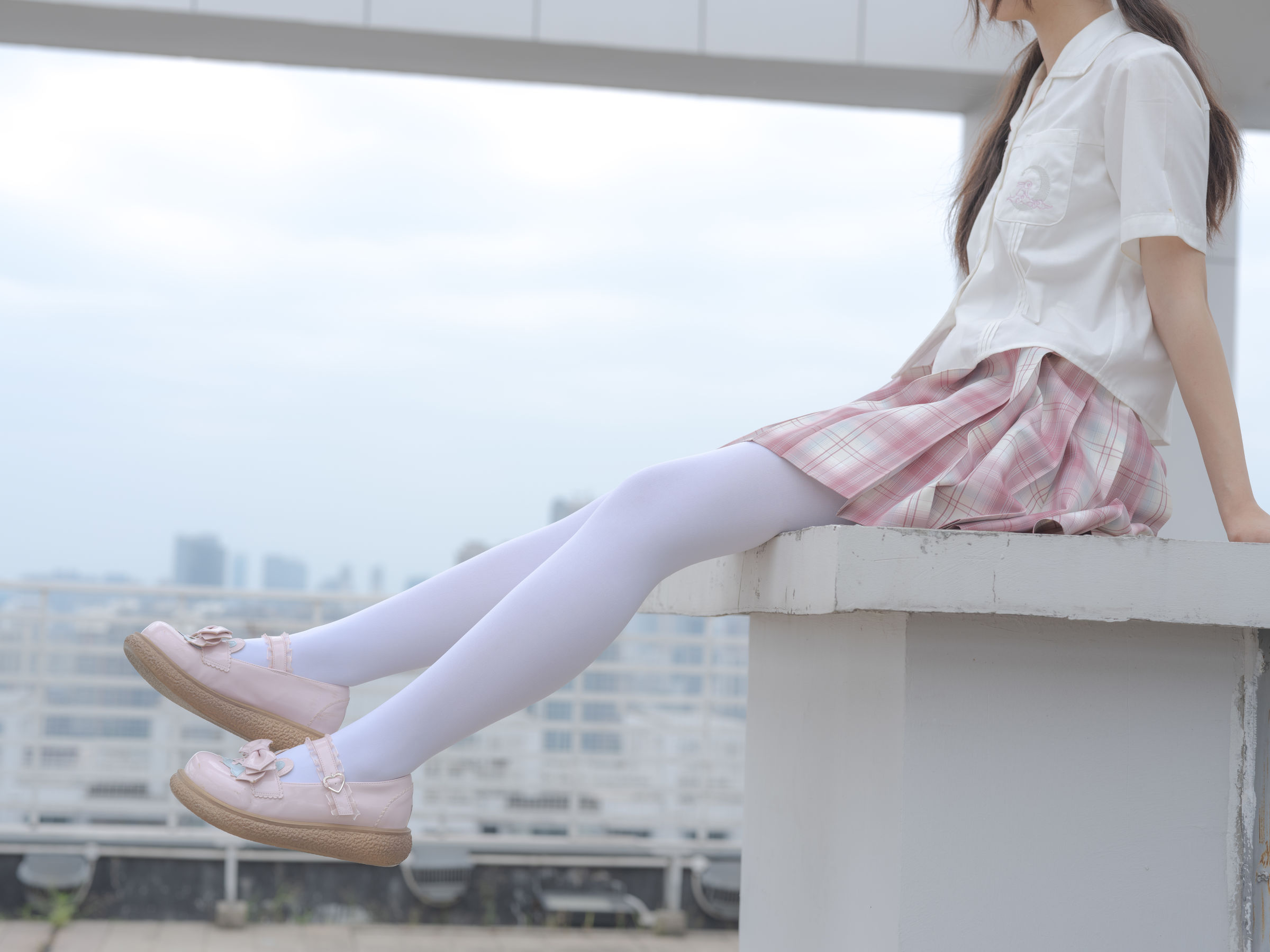 森萝财团写真 - 小圆 试拍 JKJK格子裙 80D/(64P)--美图316