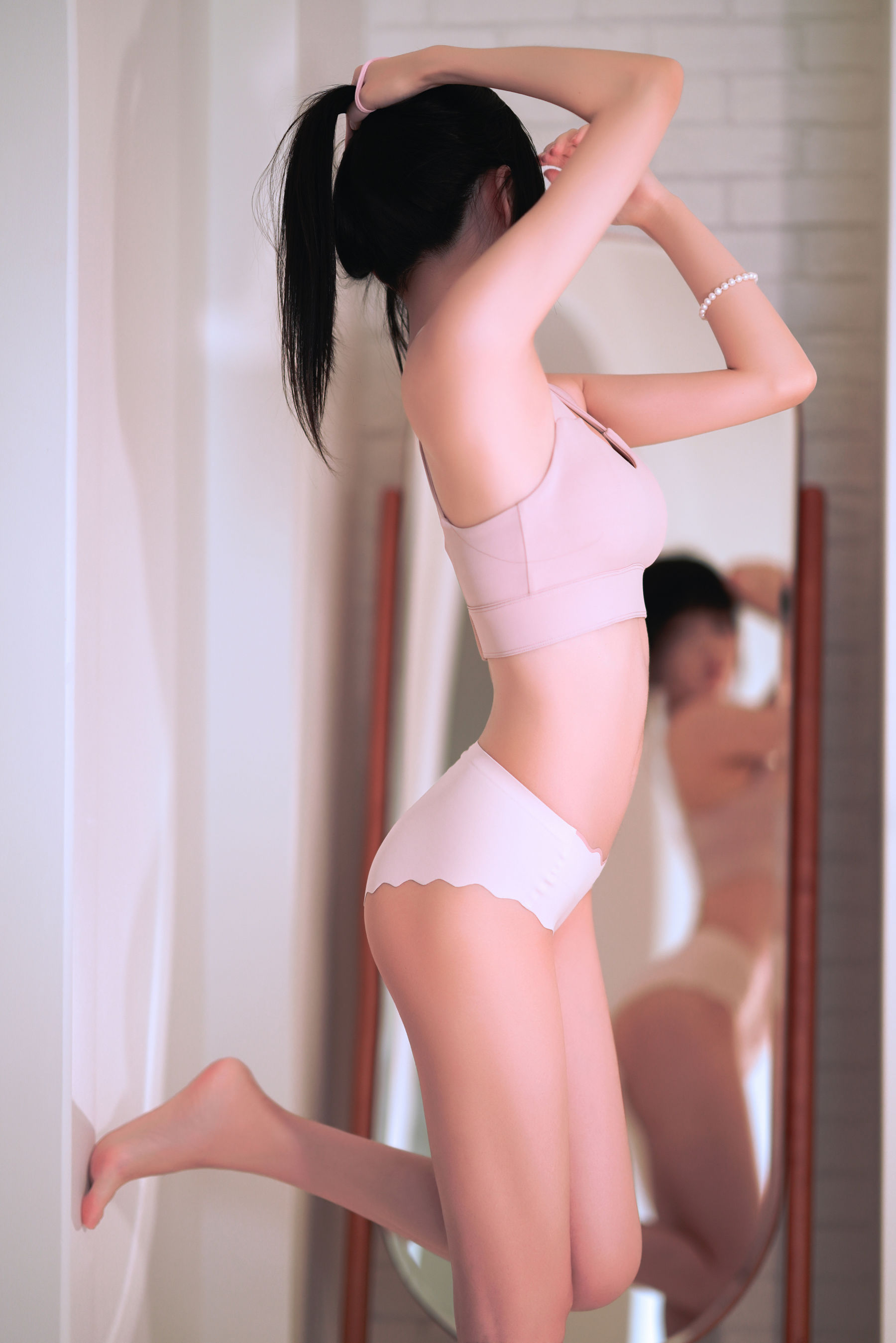 桜桃喵 - 瑜伽服/(45P)--美图316