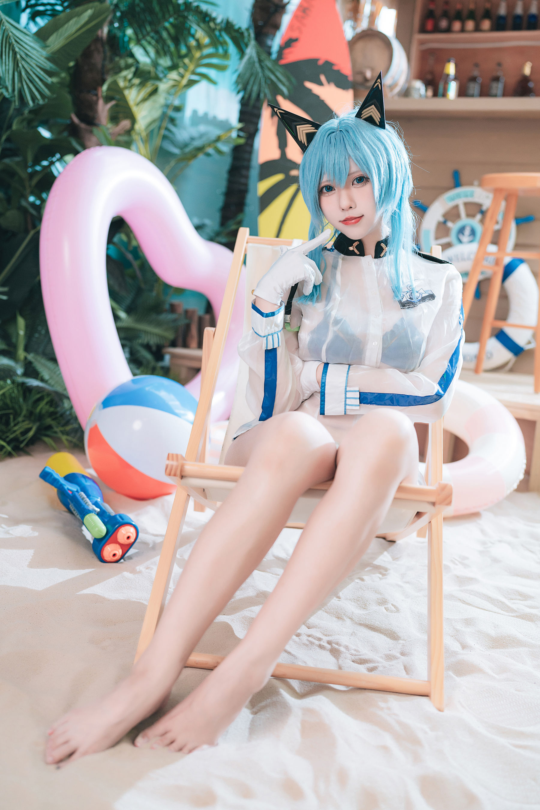 小空sora - nikke胜利女神 海伦/(17P)--美图316