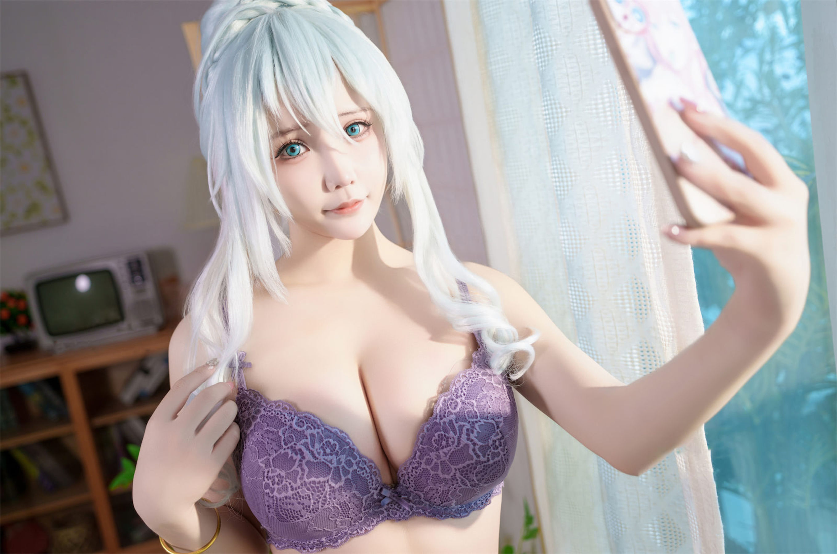 二次元妹子 抱走莫子aa - 雪女太太/(61P)--美图316