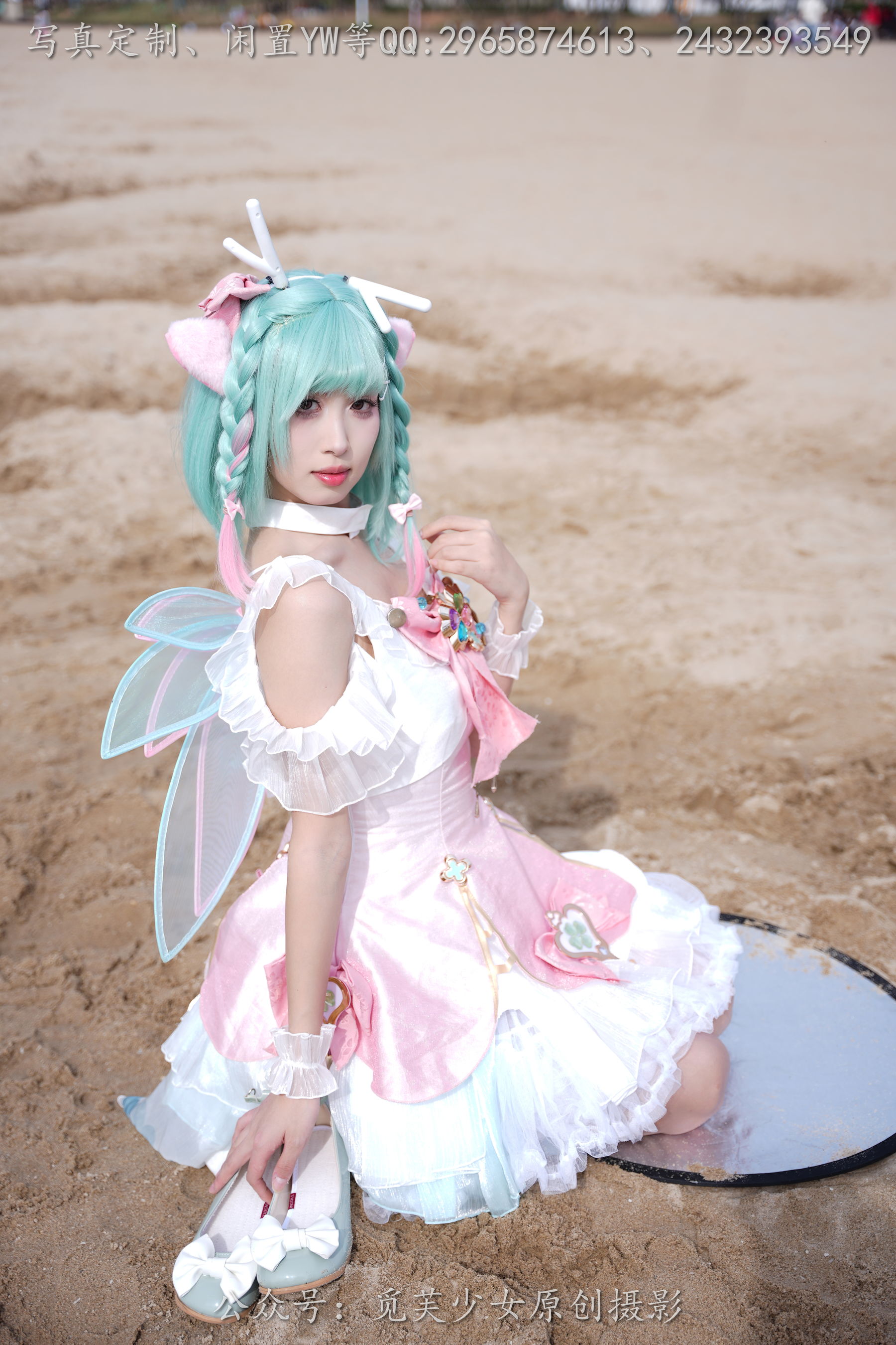 [觅芙少女] NO.306 小研 -瑶时之祈愿cos/(210P)--美图316