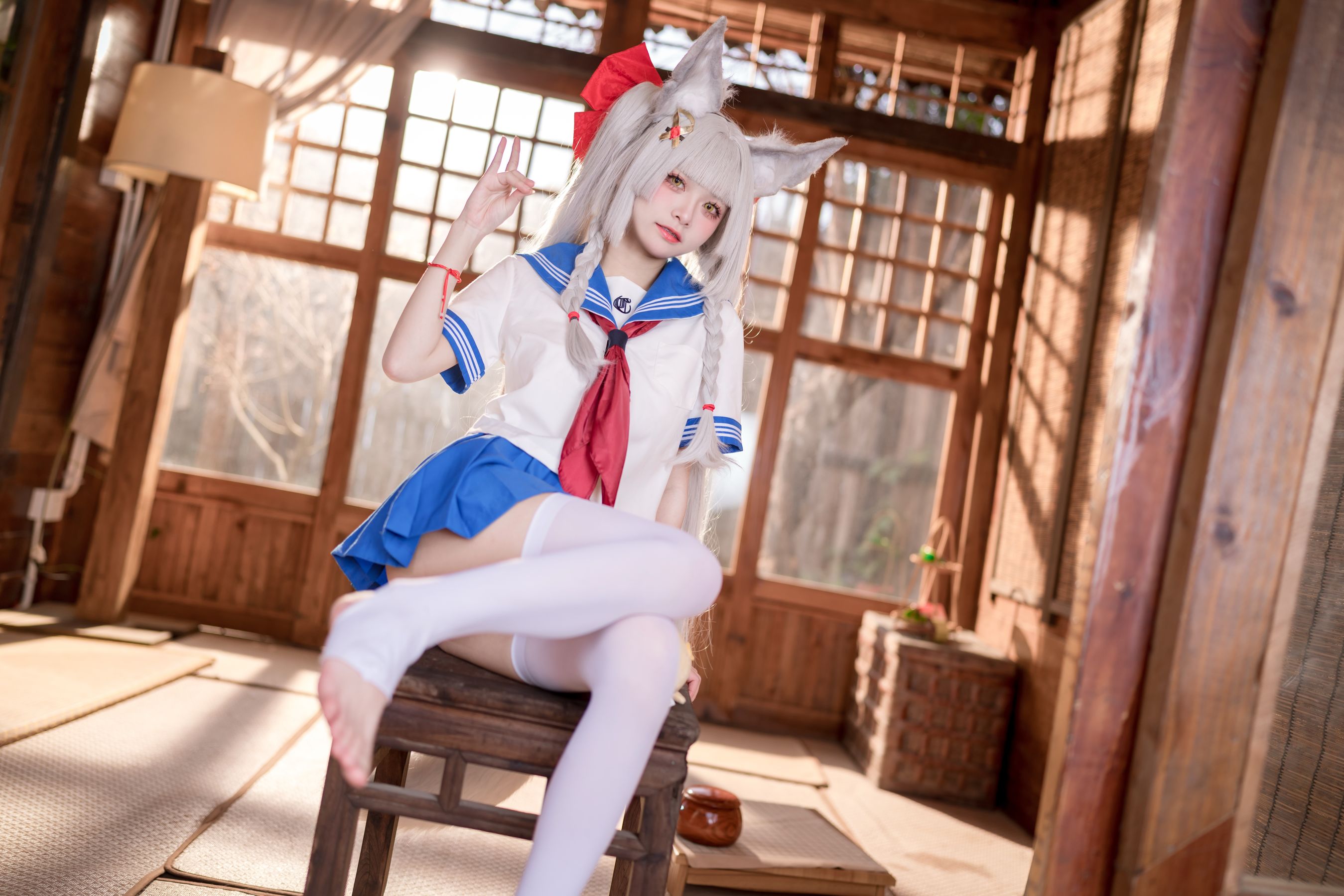 九柒喵 - 朝凪 JK/(37P)--美图316